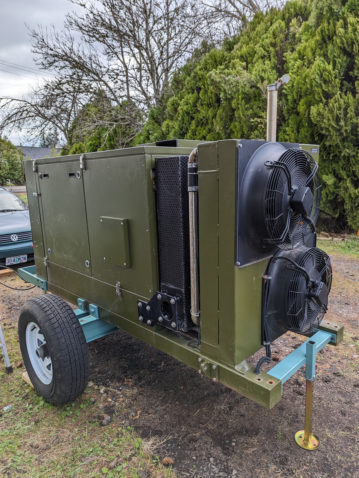 Greetings from Oregon, I own a OM364A Powered German Military Generator ...